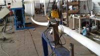 China Double Screw PVC Double Wall Corrugated Pipe Machine 90-120mm Big Capacity for sale