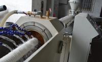 China Single Screw Spiral Corrugated PE Pipe Extrusion Line 50-200mm Fully Automatic for sale