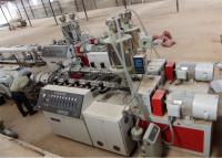China PE PP PERT Plastic Pipe Extrusion Line 16-800mm High Speed 35m/min for sale
