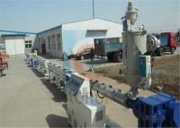 China PP PE Twin Screw Extruder Plastic Pipe Extrusion Line 16-630mm for sale