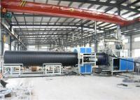China HDPE LDPE Plastic Spiral Pipe Making Machine PLC Control 300-3000mm for sale