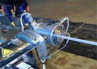 China PVC Pipe Extrusion Machine Double Screw Plastic Pipe Manufacturing Line 12-50mm for sale