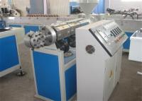 China PVC Pipe Extrusion Machine Double Screw Plastic Pipe Manufacturing Line 12-50mm for sale
