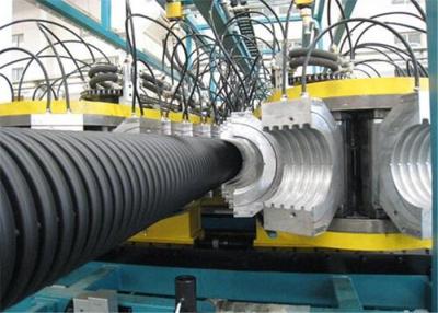 China High Speed Corrugated Plastic PE Pipe Manufacturing Machine Pipe Extrusion Line for sale