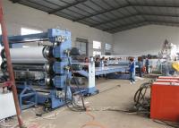 China PVC Artificial Imitation Sheet Making Machine Plastic Sheet Extrusion Line 1220mm Width for sale