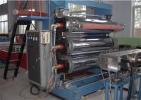 China PVC Stone Plastic Sheet Extrusion Line Fully Automatic Marble Sheet Machine 400mm Width for sale