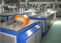 China WPC Double Screw Extruder Machine for Window Door Profiles 180mm Max Width for sale