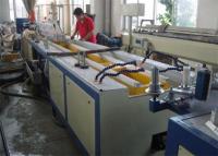 China PP PE PS Plastic Profile Extrusion Line 3000mm Setting Table for Decking for sale
