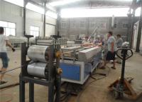 China PP PE Plastic Profile Extrusion Line 1220-2800mm Width for Floor Making for sale
