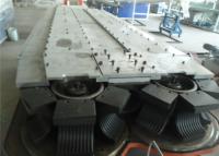 China Double Wall Corrugated Plastic Pipe Machine Horizontal Structure for sale