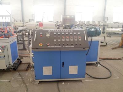 China Línea plástica de la protuberancia del perfil del PVC WPC, ventana del PVC WPC y cadena de producción plástica del perfil de la puerta en venta