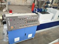 China Automatic PP PE Recycling Plastic Granulation Machine with Double Screw - 150-700 kg/h Capacity, 37-90 kW Motor for sale