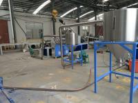 China Automatic PP PE Recycling Plastic Granulation Machine with Double Screw - 150-700 kg/h Capacity, 37-90 kW Motor for sale