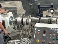 China AORUI SJSZ65X132 PE Pipe Extrusion Line with OMRON Temperature Controller 50-200mm for sale
