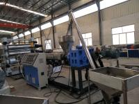 China WPC PVC Foam Board Machine Double Screw Extruder 80-700kg/h Capacity Compact Structure for sale