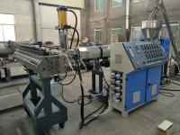 China WPC PVC Foam Board Machine Double Screw Extruder 80-700kg/h Capacity Compact Structure for sale