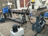 China WPC PVC Foam Board Machine Double Screw Extruder 80-700kg/h Capacity Compact Structure for sale