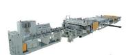 China Full Automatic Plastic Sheet Extrusion Line Single Screw 220KW 2100mm Width for sale