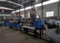 China Waste Plastic Recycling Pelletizing Machine Single Screw Extruder 150kg/h Output for sale