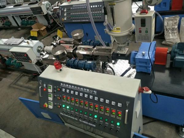 ABB Inverter HDPE Pipe Production Line With 0 - 150rpm Screw Speed