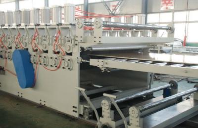 China Double Screw PVC Foam Board Machine , PVC Crust Foamed Board Production Line for sale
