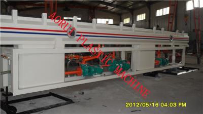 China PET/pp. Sweage Kunststoffrohr-Verdrängungs-Linie Hochgeschwindigkeits-PLC-Steuerung zu verkaufen