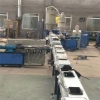 China 110mm Single Screw PE Pipe Extrusion Machine 150kw High Speed Production for sale