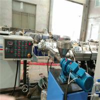 China 110mm Single Screw PE Pipe Extrusion Machine 150kw High Speed Production for sale