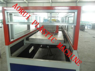 China WPC Chair Profile Plastic Extrusion Line , Bench Profile Machine for sale