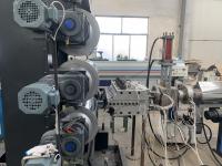 China Fully Automatic Double Screw PVC WPC Board Extrusion Machine 1220mm Width for sale