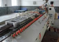 China PVC Wall Panel Making Plastic Sheet Extrusion Line PLC Control 600mm Board Width for sale
