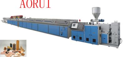 China WPC Furniture Plastic Profile Production Line PP / PE for Floor Production Line for sale