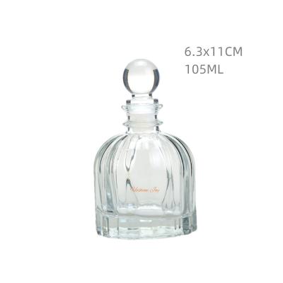 China Personal Glass Diffuser Bottles Compact Aroma Diffuser Empty Glass Bottle for sale
