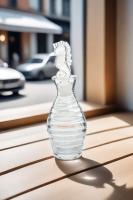China Perfume Aroma Diffuser Glass Bottle luxury 100ML Round Glass Diffuser for sale