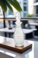 China Perfume Aroma Diffuser Glass Bottle luxury 100ML Round Glass Diffuser for sale