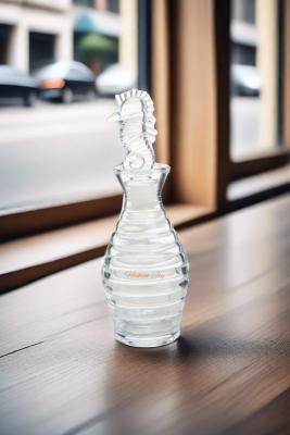 Cina Diffusore di profumi e profumi Bottiglia di vetro lusso 100ml Diffusore di vetro rotondo in vendita