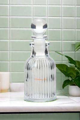 China Clear Glass Diffuser Bottles Recyclable 45ML Mini Glass Perfume Bottles for sale