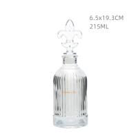 China Scent Reed Diffuser Jars 215ML Home Glass Bottle Essential Oil Diffuser for sale