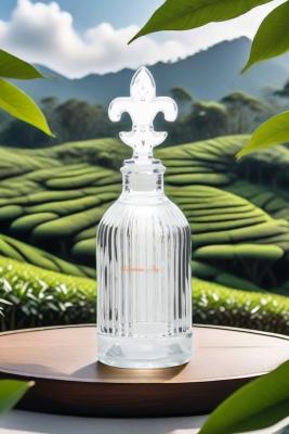 China Scent Reed Diffuser Jars 215ML Home Glass Bottle Essential Oil Diffuser for sale