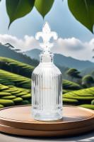China Scent Reed Diffuser Jars 215ML Home Glass Bottle Essential Oil Diffuser for sale