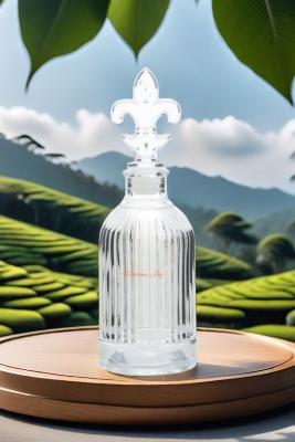 China Scent Reed Diffuser Jars 215ML Home Glass Bottle Essential Oil Diffuser for sale