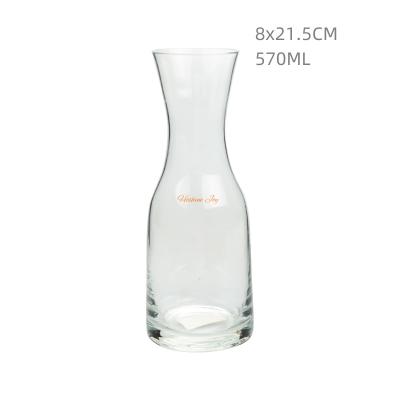 Cina Decantatore di vino personalizzato lavastoviglie cassaforte 570ml lusso in vendita