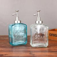 China Sturdy Glass Soap Dispenser Bottles for Long Lasting Performance for sale