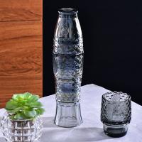 China Koi Fish Design Drinking Glasses Stackable Drinking Glasses Fish Shaped Glasses Drinking for Home Decor for sale