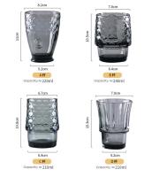 China Koi Fish Design Drinking Glasses Stackable Drinking Glasses Fish Shaped Glasses Drinking for Home Decor for sale