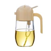 China 580ml Silk Screen Logo Glass Jars For Customized Label Design Solutions for sale