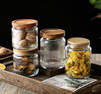 China 500ml Customizable Clear Transparent Glass Jars Logo Design Assistance Available Sample Provided for sale