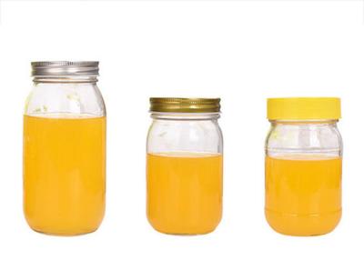 Cina vetro Honey Jars/Honey Packaging Containers di 300ml 500ml 750ml in vendita