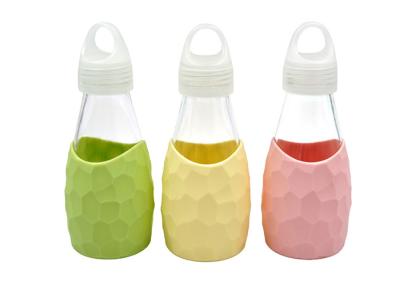 China Botella de agua de cristal irrompible de los niños/botella de agua de cristal portátil en venta