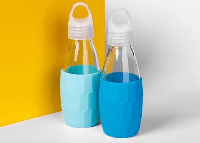 Cina Bottiglia di acqua di vetro infrangibile dei bambini/bottiglia di acqua di vetro portatile in vendita